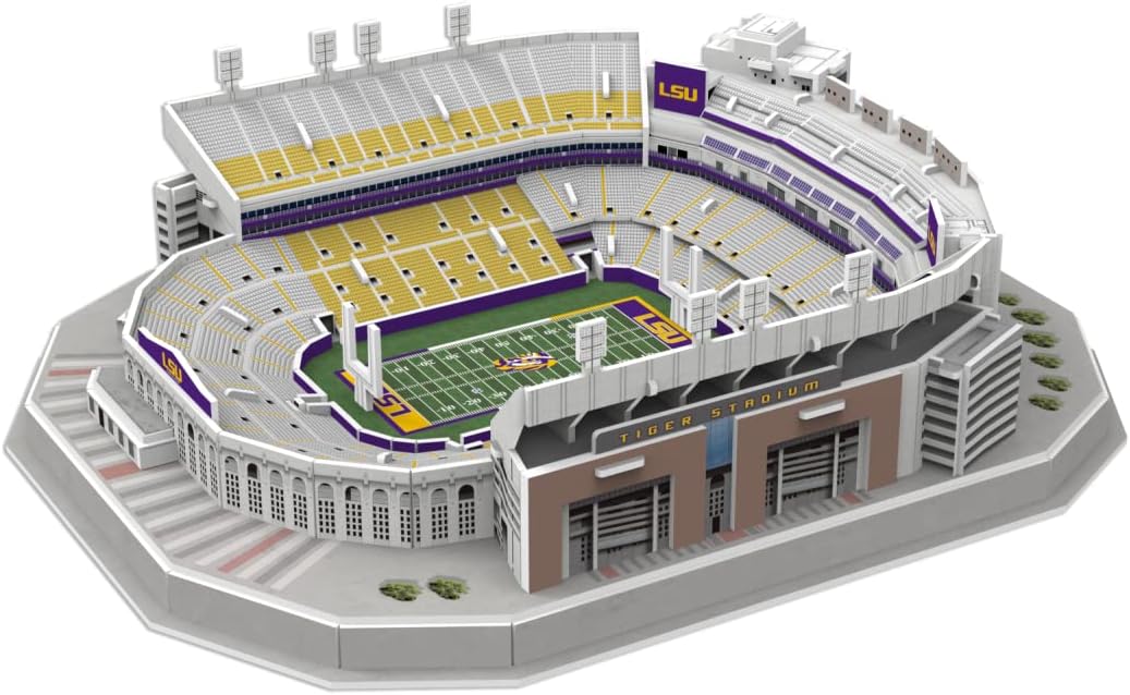 Louisiana State University Tiger Stadium - 3D Puzzle